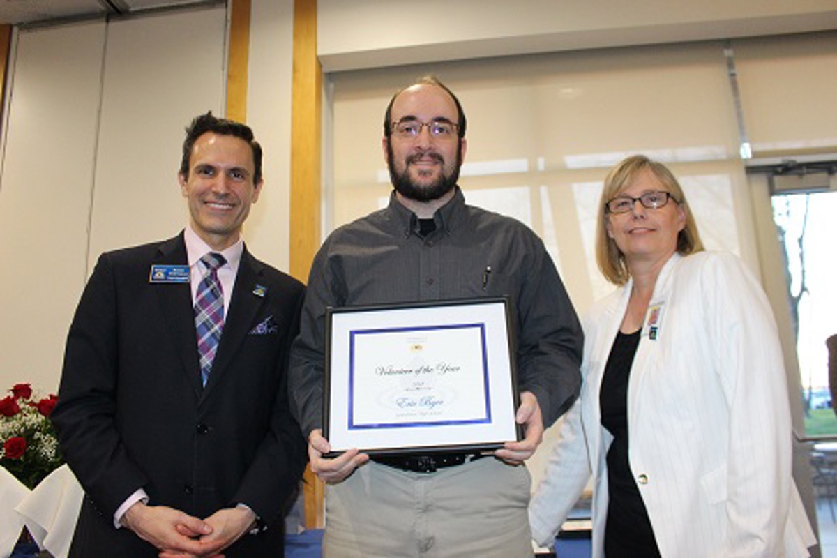 Eric Byer voted Volunteer of the Year for STEM passion