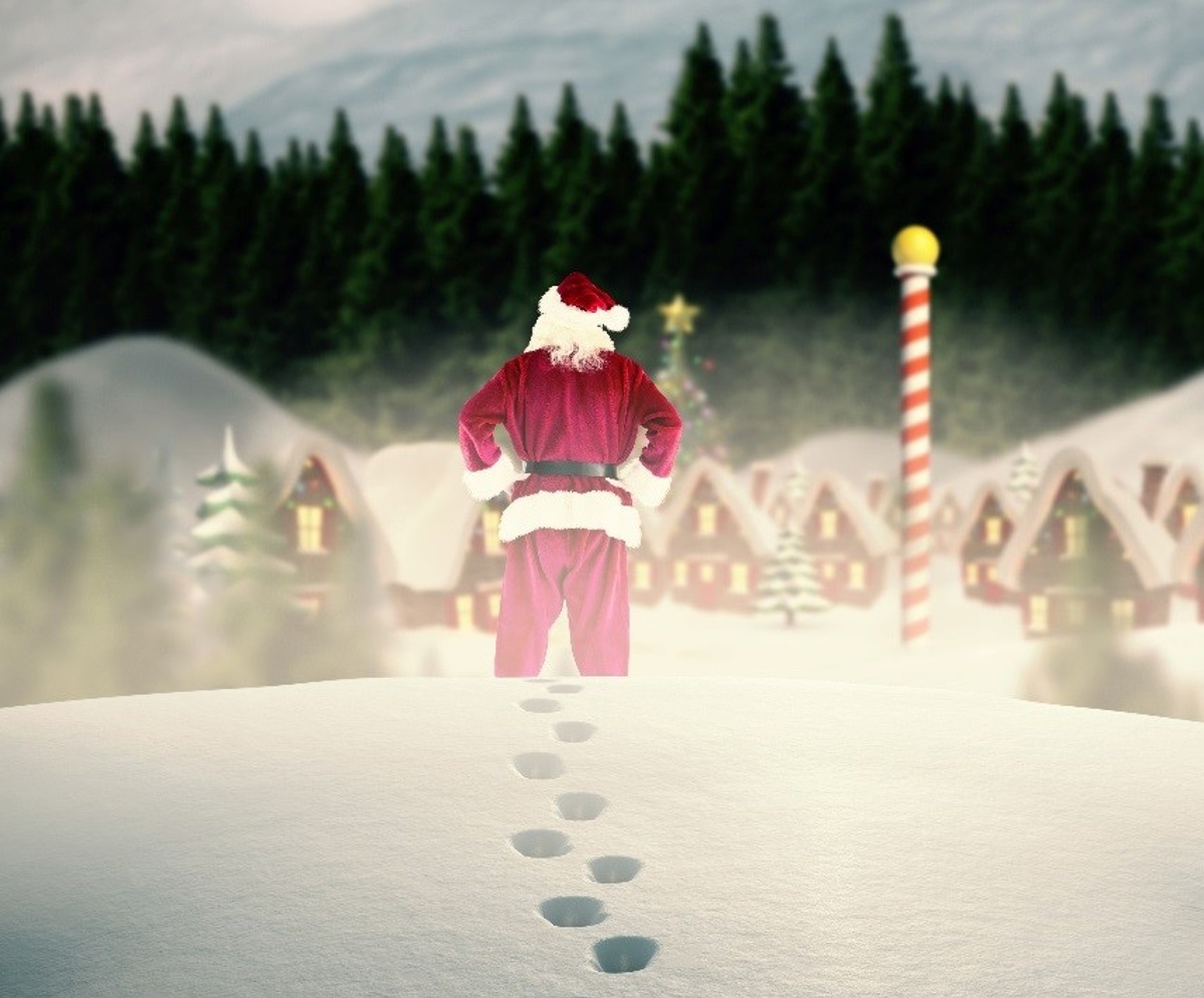 Mapping the ice at the North Pole: Trying to find Santa's Workshop